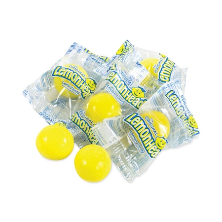 Lemonhead Lemon Candy, Individually Wrapped, 405 oz Tub, 150 Pieces ...