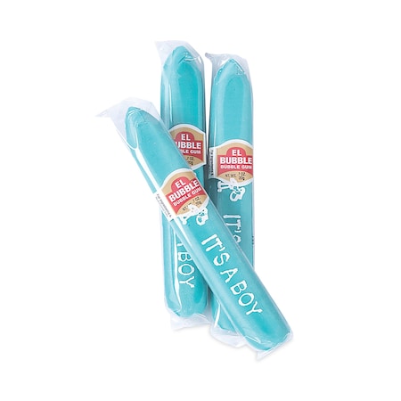 Dubble Bubble It's a Boy Blue Bubble Gum Cigar Box, 1.7 oz Packet, 36PK ...