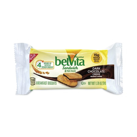 Nabisco belVita Breakfast Biscuits, Dark Chocolate Creme Breakfast ...