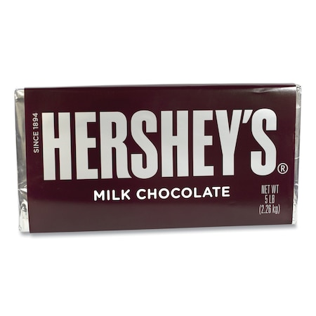 Hersheys Milk Chocolate Bar, 5 lb Bar 63001 | Zoro