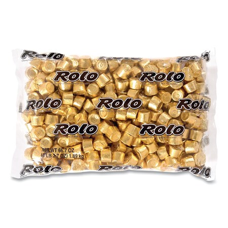Rolo Bulk Pack Creamy Caramels Wrapped in Rich Chocolate Candy, 66.7 oz ...