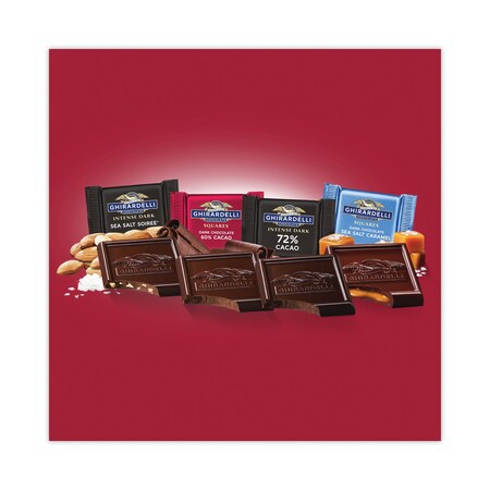 Ghirardelli Squares Premium Dark Chocolate Assortment, 1486 oz Bag ...