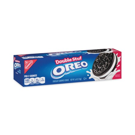 Nabisco Oreo Double Stuf Sandwich Cookies, 56 oz Box, PK12, 12PK 3407 ...
