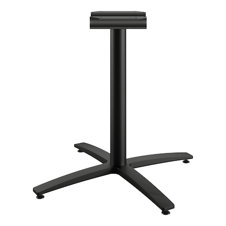 Hon Between Seated-Height X-Base for 30"-36" Table Tops, Black HBTTX30S ...