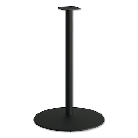 Hon Between Round Disc Base for 42in Table Tops, Black Mica ...