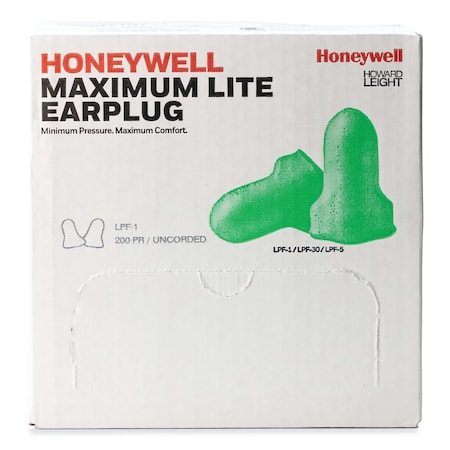 Howard Leight Disposable Ear Plugs, 30, 200 PK LPF-1 | Zoro