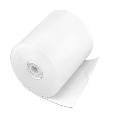 Iconex Impact Bond Paper Rolls, 3 x 150 ft, White, PK50 7702 | Zoro