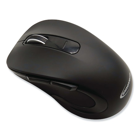 Innovera Mid-Size Wireless Optical Mouse w/Micro USB, 2.4 GHz/32 ft ...