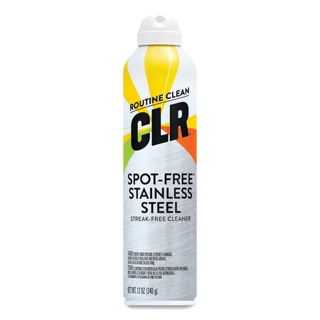 Clr Stainless Steel Cleaner, Citrus, 12, PK6 CSS-12 | Zoro