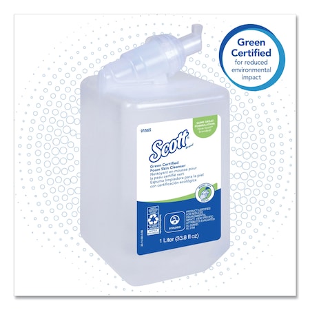 Scott Essential Green Certified Foam Skin Cleanser, Neutral, 1000 mL ...