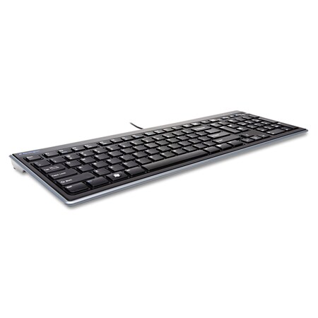 Kensington Keyboard, Slim Type, Black K72357US | Zoro
