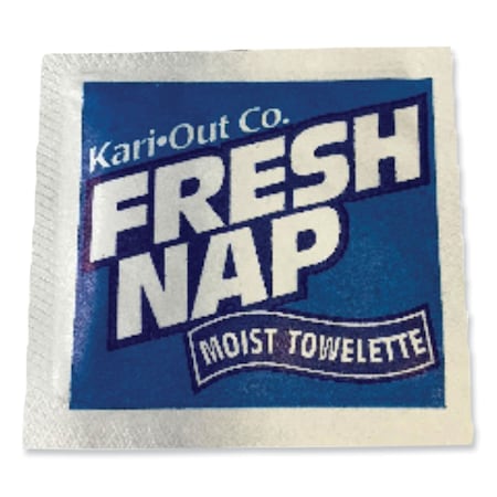 Kari-Out Fresh Nap Moist Towelettes, Individually Wrapped, 7 x 5 ...