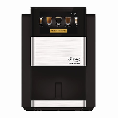 Flavia Creation 600 Single-Serve Coffee Brewer Machine, Black 18000565 ...