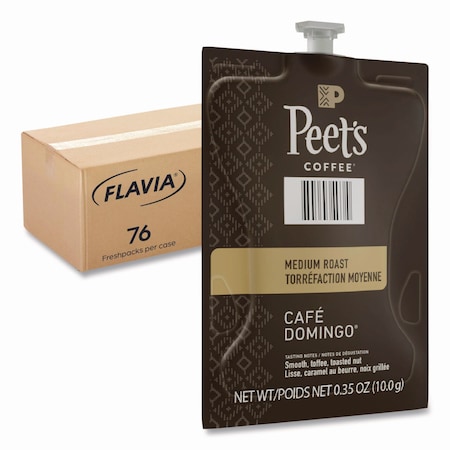 Flavia Coffee Flavia Pouches, Cafe Domingo, Pouch, 0.35 oz, 76 PK 48035 ...