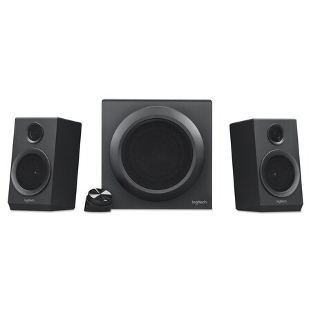 Logitech Z333 Multimedia Speakers, Black 980-001203 | Zoro