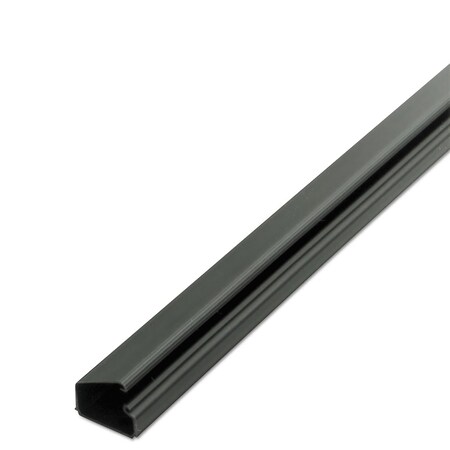 Cordaway Cable Locking Channel, 1-1/2", Black 00208 | Zoro