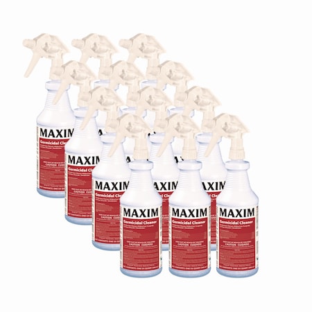 Maxim Cleaners & Detergents, Bottle, Lemon, 12 PK 041000-12 | Zoro