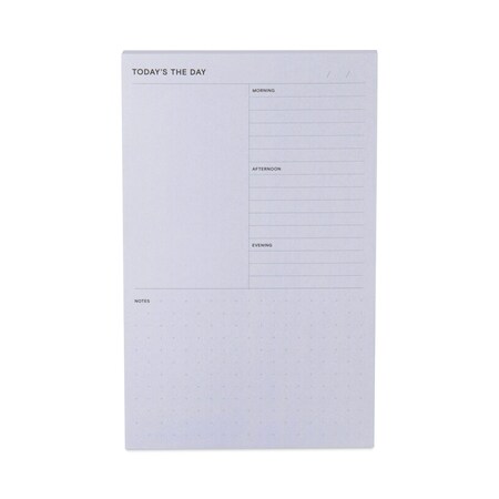 Noted By Post-It Brand Adhesive Daily Planner Sticky-Note Pads, Daily ...