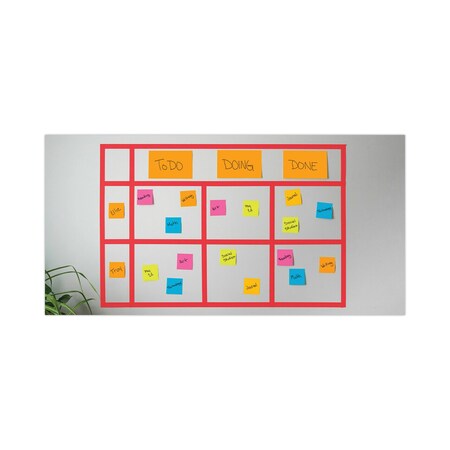 Post-It Note, Meeting, 6"X4", Ne, PK8 6445-SSP | Zoro