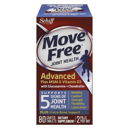 Move Free Move Free Advanced Plus MSM and Vitamin D3 Joint Health ...
