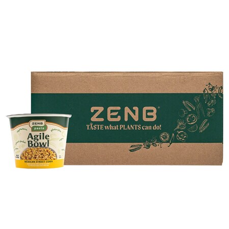 Zenb Instant Meals, Mexican Street Corn, 2.8 oz Bowl, PK12 OFX02819 | Zoro
