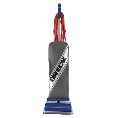 Oreck Commercial XL Commercial Upright Vacuum, 120 V, Gray/Blue, 12 1/2 ...