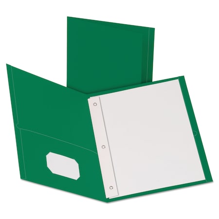 Green Two Pocket Folder