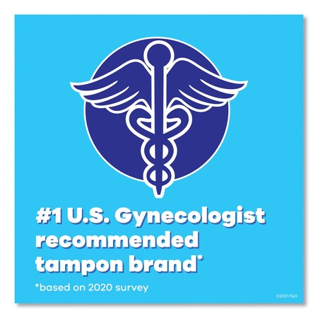 Tampax Pearl Tampons, Regular, PK432 71127 | Zoro