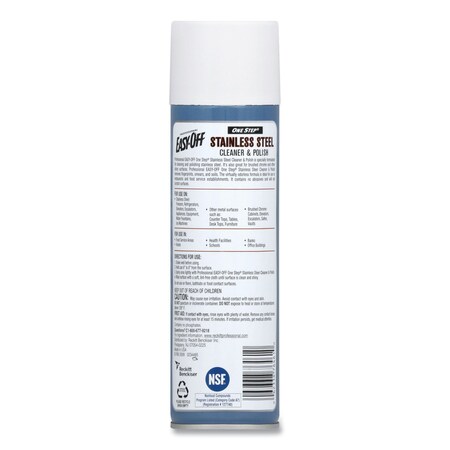 Professional Easy-Off Stainless Steel Cleaner and Polish, Liquid, 17 oz ...
