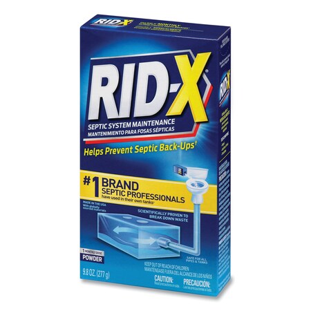 Rid-X® Septic System Treatment Concentrated Powder, 9.8 oz, PK12 19200 ...