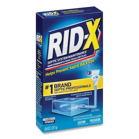 Rid-X® Septic System Treatment Concentrated Powder, 9.8 oz, PK12 19200 ...