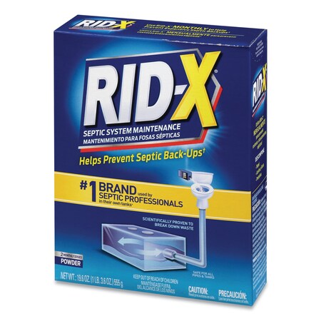 Rid-X® Septic System Treatment Concentrated Powder, 19.6 oz, PK6 19200 ...