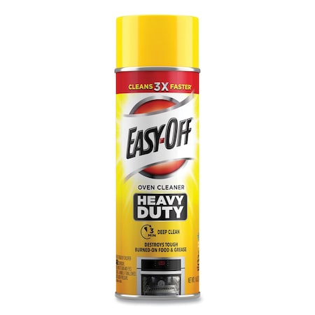 Easy-Off Heavy Duty Oven Cleaner, Fresh Scent, Foam, 14.5 oz Aerosol ...