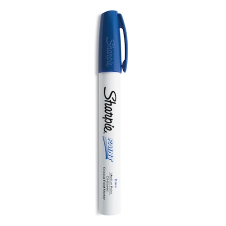 Sharpie Marker, SharpiePoint, Med, Blue 34903 | Zoro