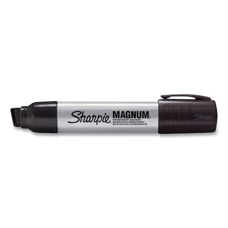 Sharpie Magnum Permanent Marker, Broad Chisel Tip, Black 44001 | Zoro