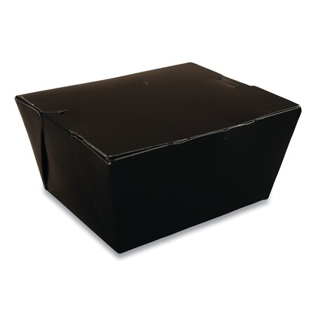 Sct ChampPak Carryout Boxes, 4.37 x 3.5 x 2.5, Black, Paper, 450PK SCH ...