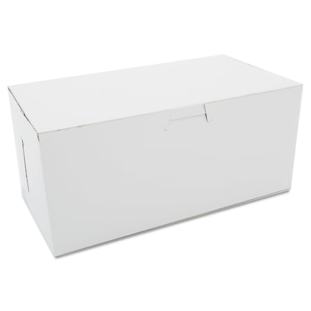 Sct Box, Bakery, Lock Corner, 9x5x4, White, PK250 SCH 0949 | Zoro