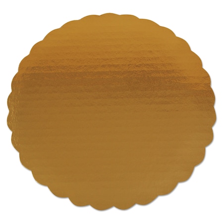 Sct Gold Cake Circles, Single Wall Construction, 9 in. Diameter, Gold ...