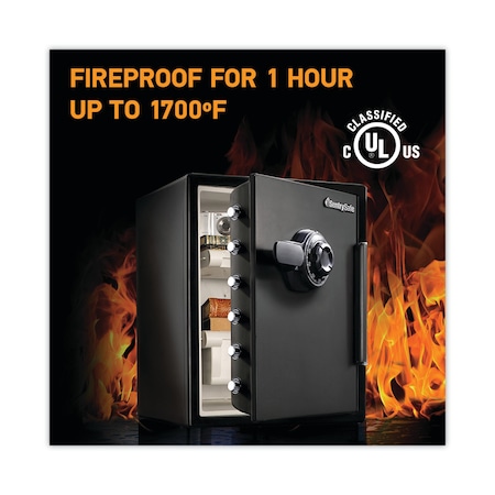 Sentry Safe 2 cu ft, 124.8 lbs, UL-1 Hour/1700°F Fire Rating Fire ...
