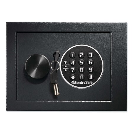 Sentry Safe Security Safe, 0.14 cu ft, 24 lbs lb, Electronic Keypad ...