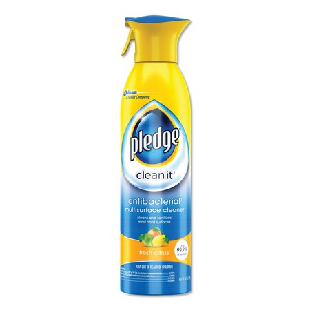 Pledge All Purpose Cleaner, 9.7 oz Aerosol Can, Citrus 307951EA | Zoro