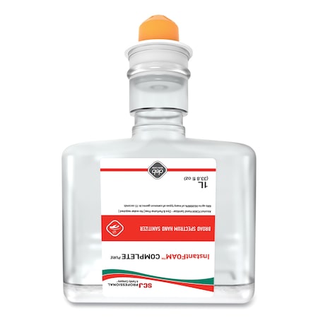 Sc Johnson Professional InstantFOAM COMPLETE PURE Alcohol Hand ...