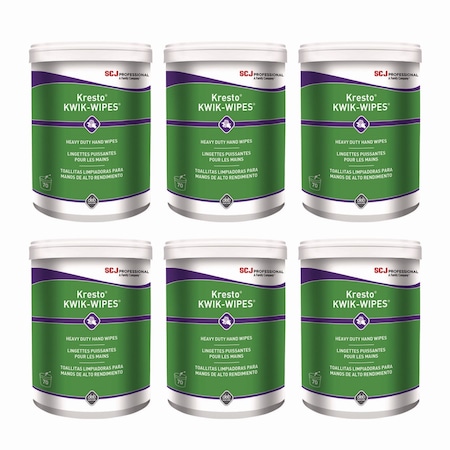 Sc Johnson Professional Kresto KWIK-WIPES, Cloth, 1-Ply, 7.9 x 5.7 ...