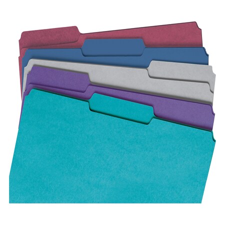 Smead Pressboard Folder Top Tab, Assorted, PK100 11948 | Zoro