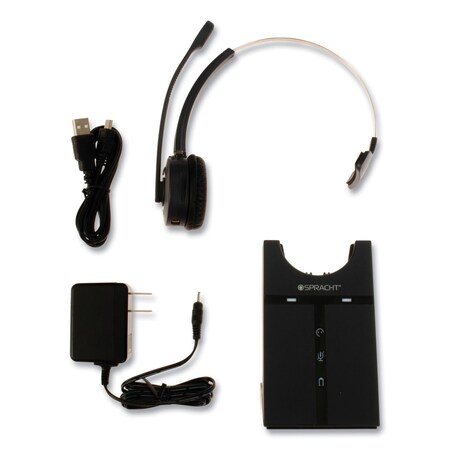 Spracht ZuM Maestro USB Softphone Headset, Monaural, Over-the-Head ...