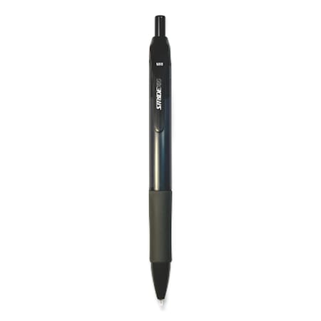 Stride StrideRio Gel Pen, Retractable, Medium 0.7 mm, Black Ink ...