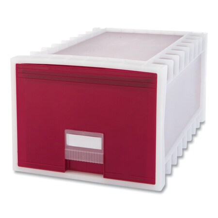 Storex Archive Storage Drawers, Letter Files, 15.13 x 24.25 x 11.38 ...