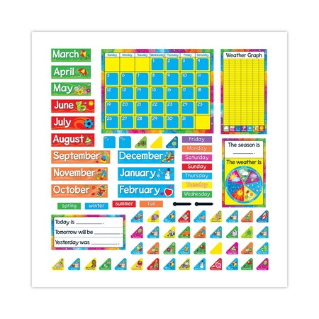 Trend Year Around Calendar Bulletin Board Set T8096 | Zoro