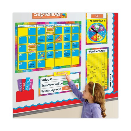 Trend Year Around Calendar Bulletin Board Set T8096 | Zoro