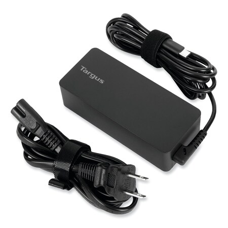 Targus Laptop Charger for USB-C Devices, 65 W, Black APA107BT | Zoro